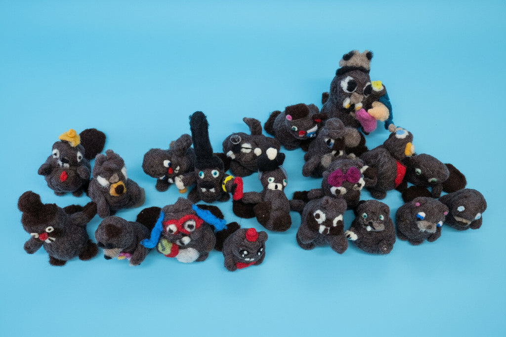 Needle Felted Beaver | Arts and Heritage Foundation St Albert