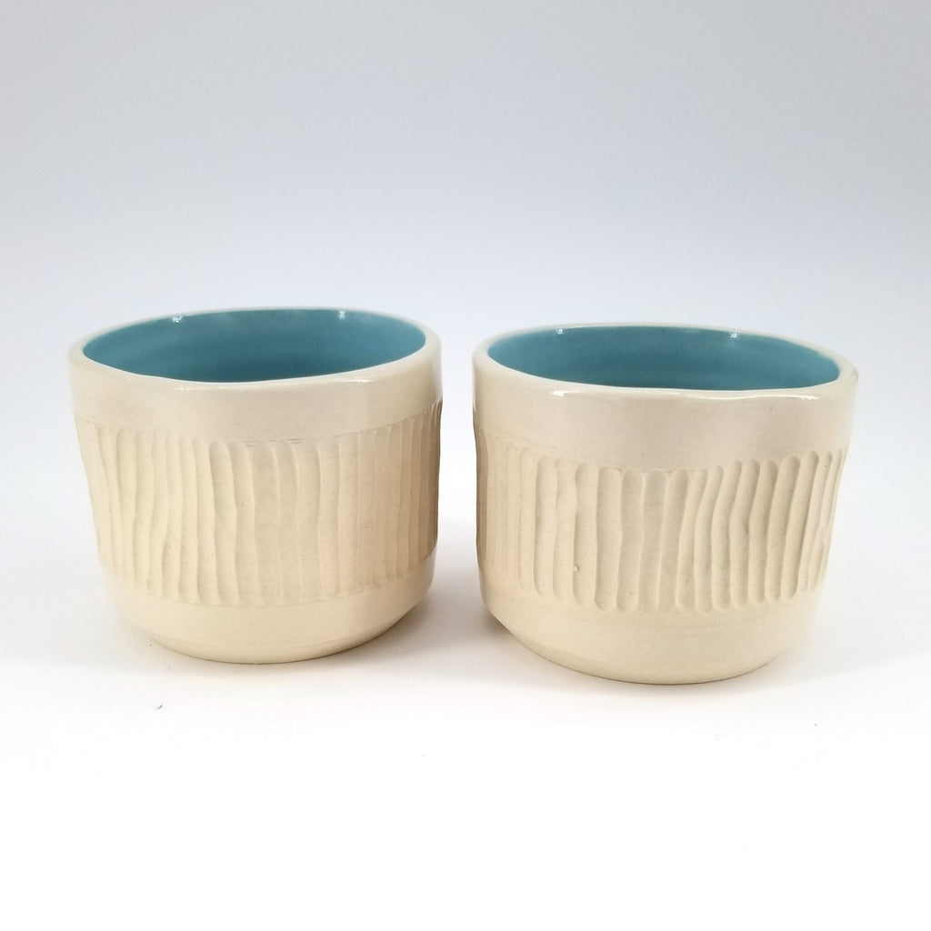 Small Fluted Cups | Arts and Heritage Foundation St. Albert