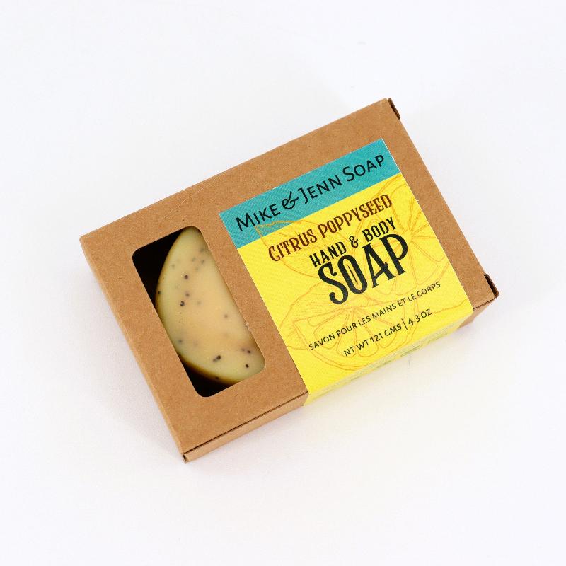Citrus Poppyseed Hand & Body Soap | Arts and Heritage Foundation St. Albert