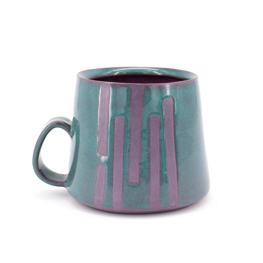 Colourful Striped Mugs | Arts and Heritage Foundation St. Albert