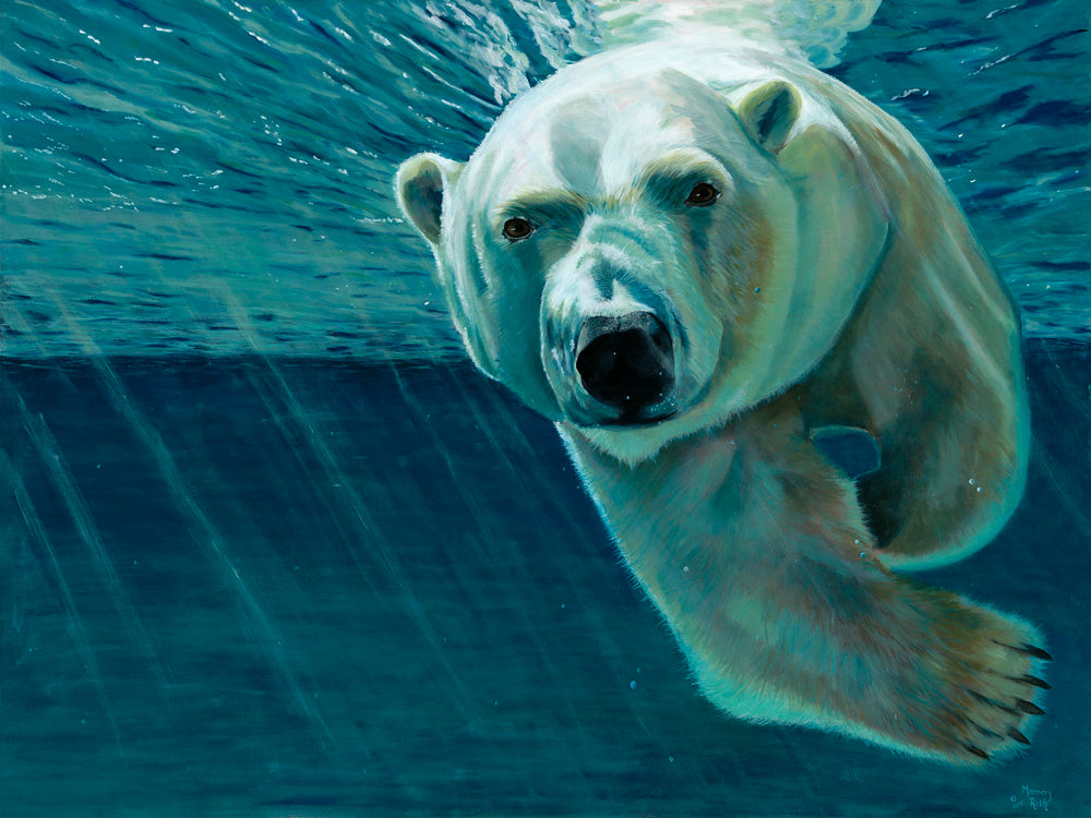 'Getting Closer' Art Print by Memory Roth | Arts and Heritage ...