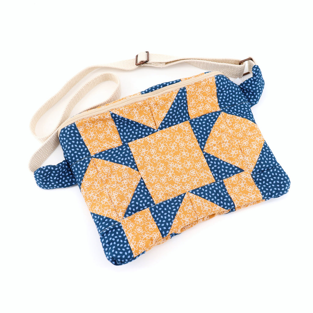 Quilted Patchwork Cross Body Bag | Arts and Heritage Foundation St Albert