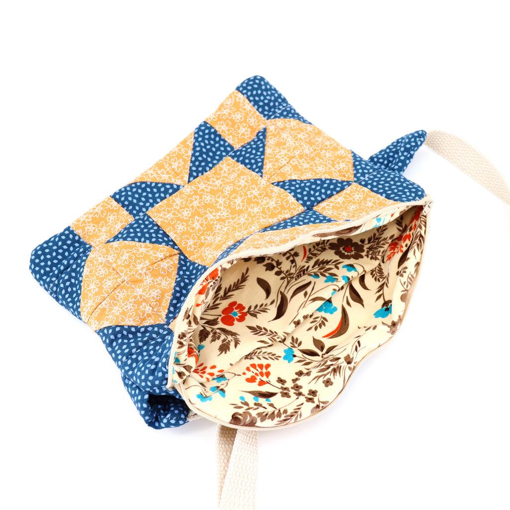 Quilted Patchwork Cross Body Bag | Arts and Heritage Foundation St Albert