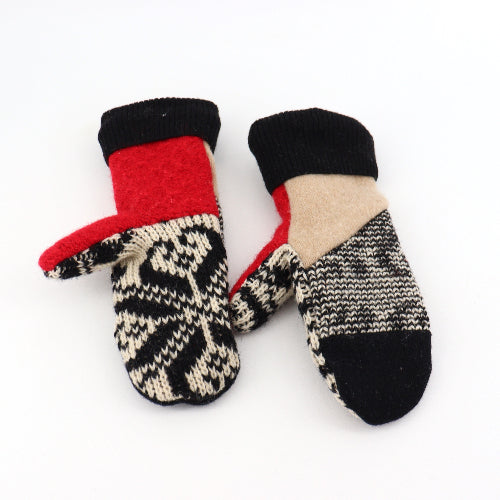 Handmade Upcycled Wool Mittens - Small | Arts and Heritage Foundation ...