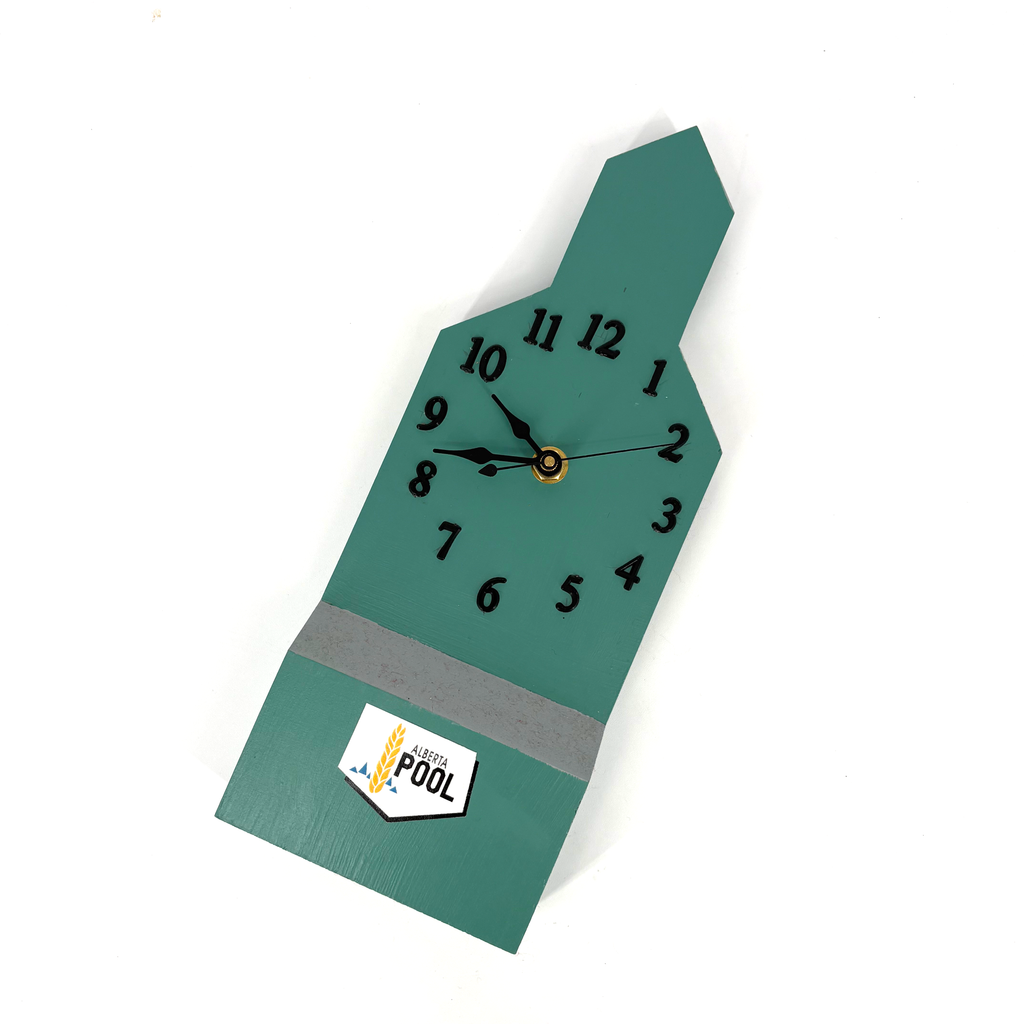Grain Elevator Wall Clock | Arts and Heritage Foundation St Albert