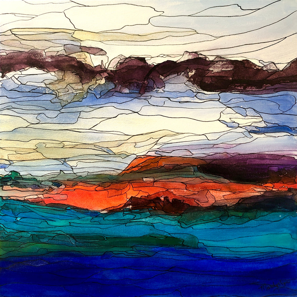 Blue Mountains II | Arts and Heritage Foundation St. Albert