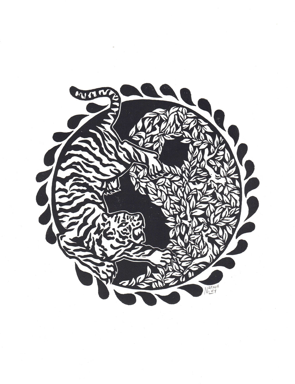 'Tiger' Hand Print | Arts and Heritage Foundation St. Albert