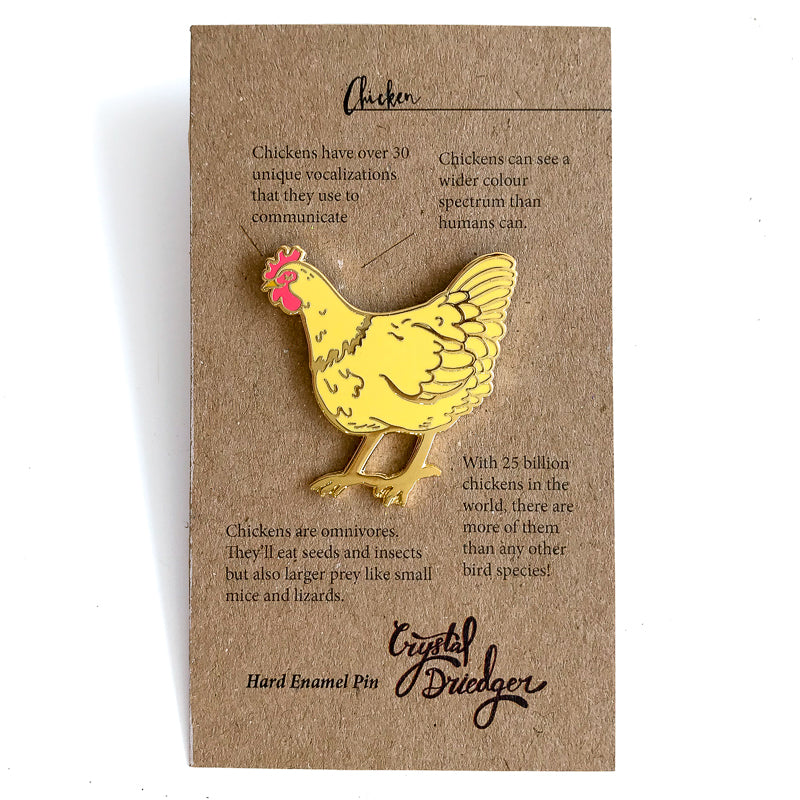 Gold Plated Enamel Bird Pins | Arts and Heritage Foundation St. Albert