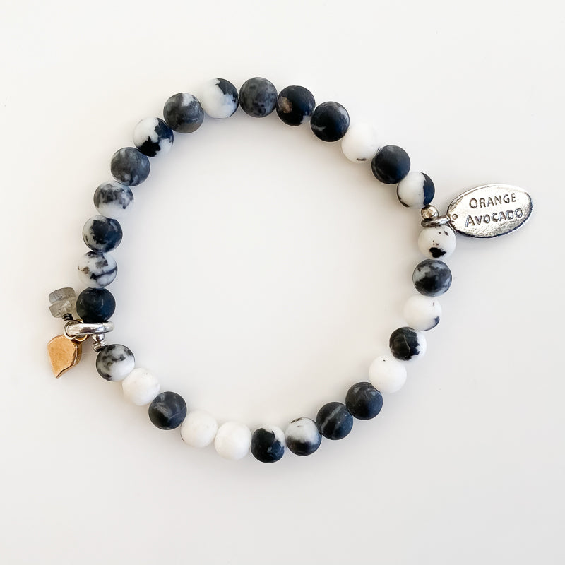 Arctic Blossom: Marbled Snow Agate Bracelet – Arts and Heritage ...