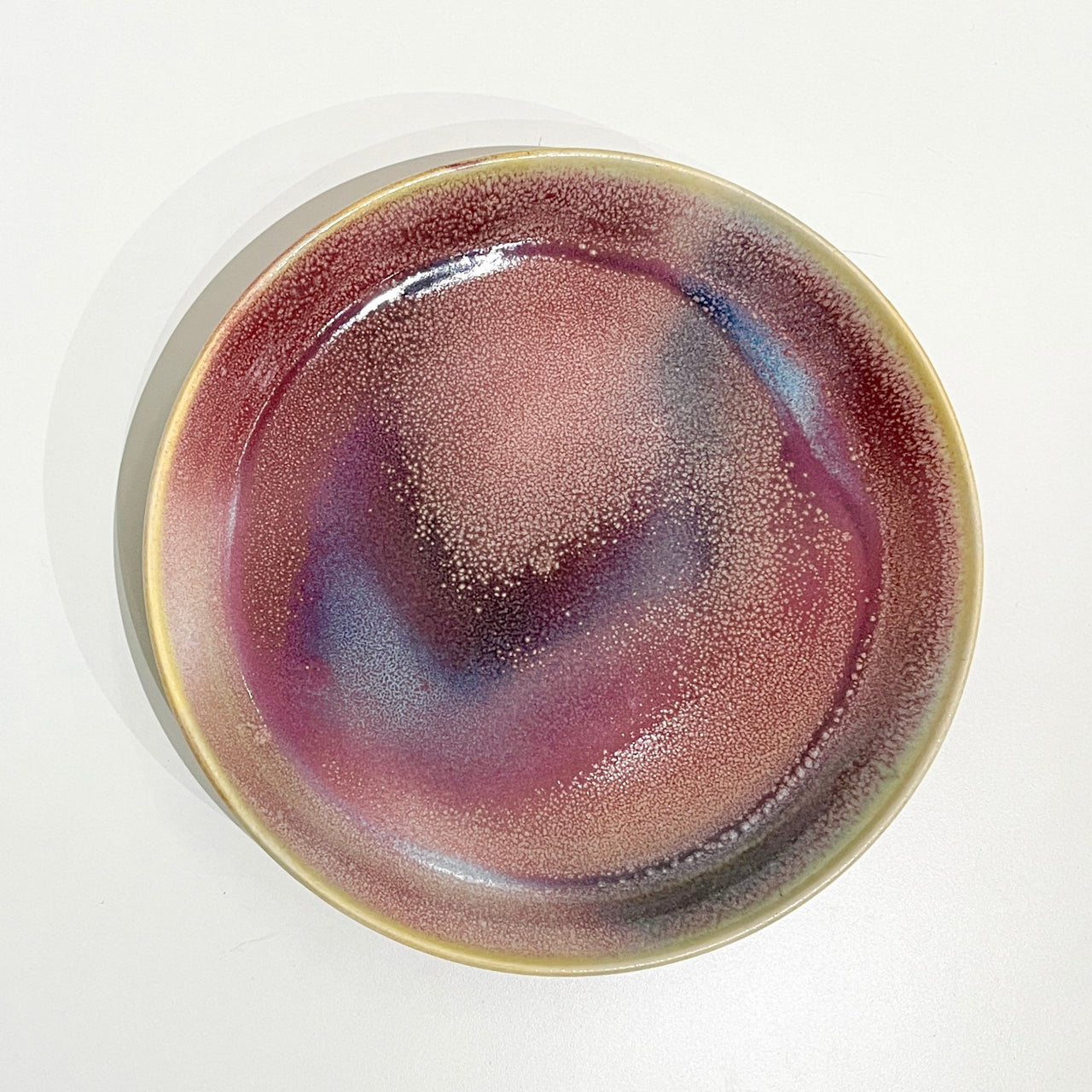 Purple Ceramic Plate | Arts and Heritage Foundation St Albert