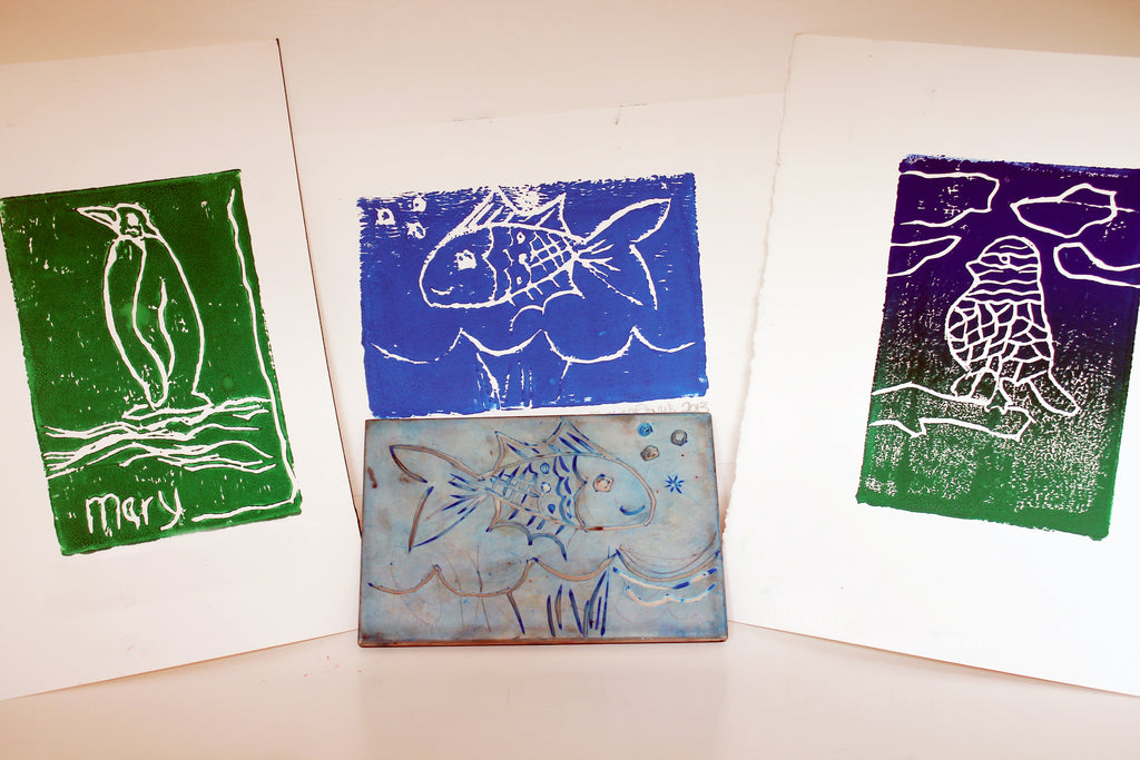 Linoleum Printing (In-School) | Arts and Heritage Foundation St Albert